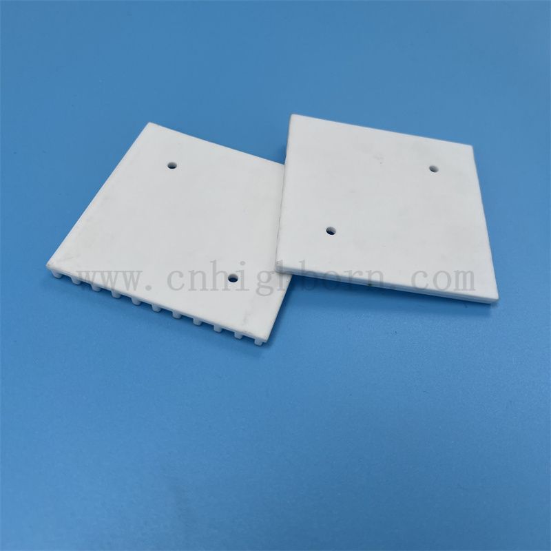 High Temperature Resistance Alumina Ceramic Heat Sink Al2O3 Ceramic ...