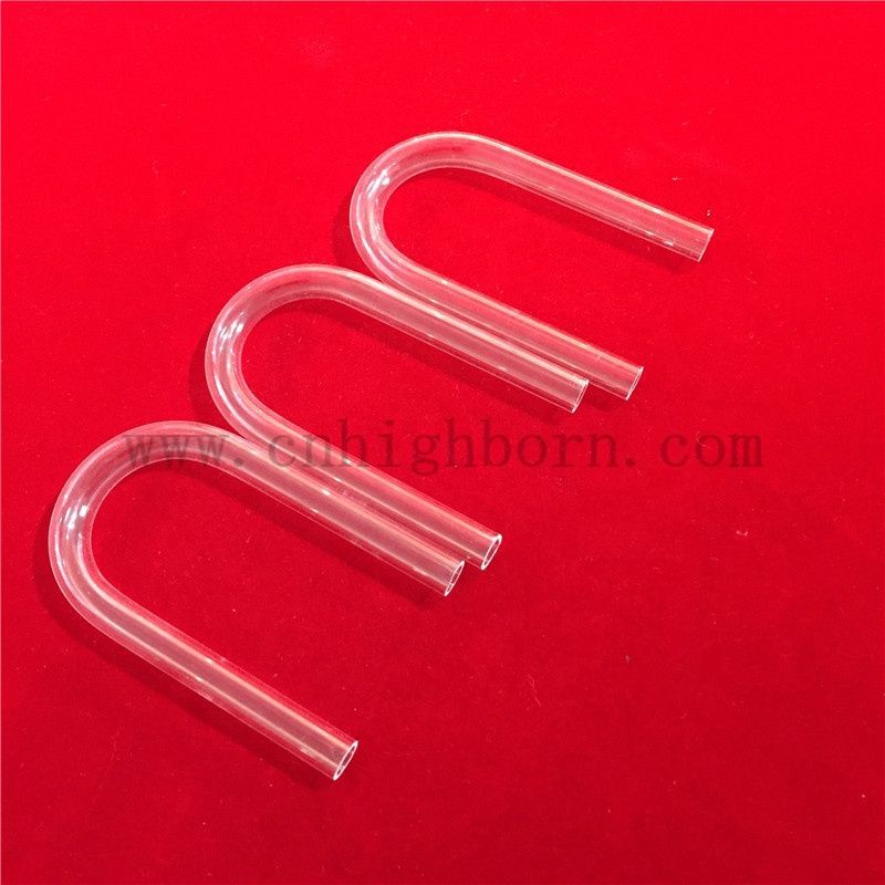 Heat Resistance Customized U Shape Fused Silica Glass Quartz Tube - Buy ...