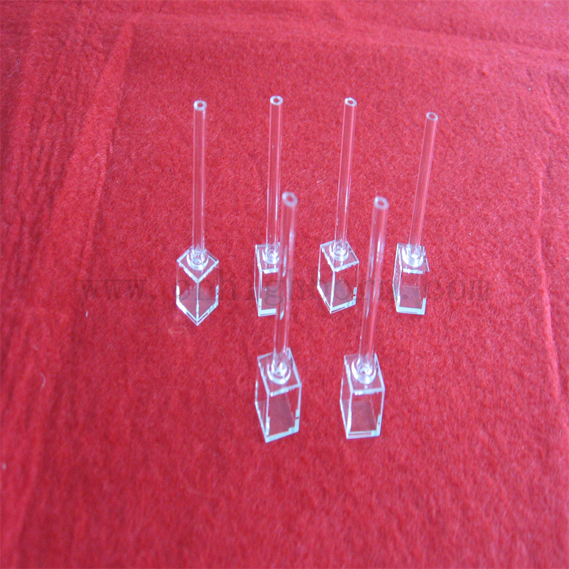Laboratory Quartz Atomic Gas Chamber Cuvettes Glass Quartz Cuvette ...