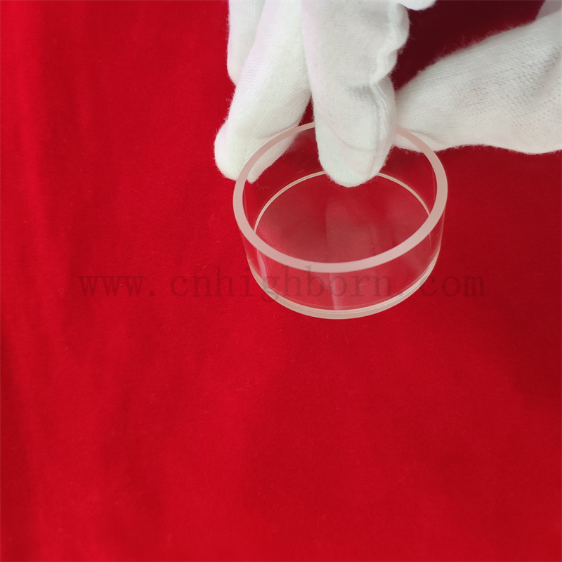 Clear Quartz Cells for Reflection Measurements 12ml Cylindrical Glass ...