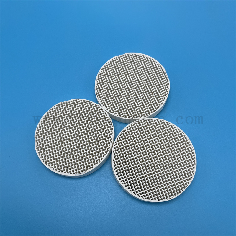 Mullite Cordierite Ceramic Dental Tray Honeycomb Ceramic Plate - Buy ...
