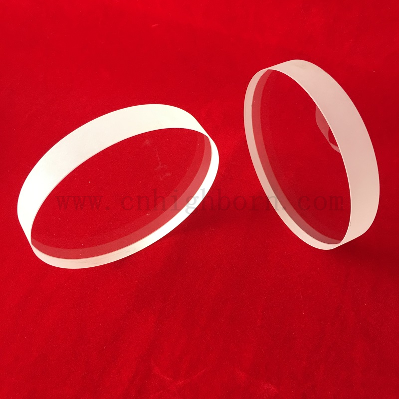 High Precision 20mm Sight Glass Clear Circular Quartz Glass Disc - Buy ...