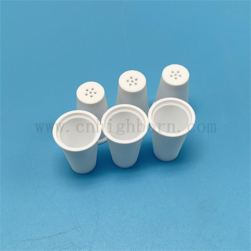 Customized 95% Alumina Al2O3 Ceramic Dry Herb Heating Crucibles with ...