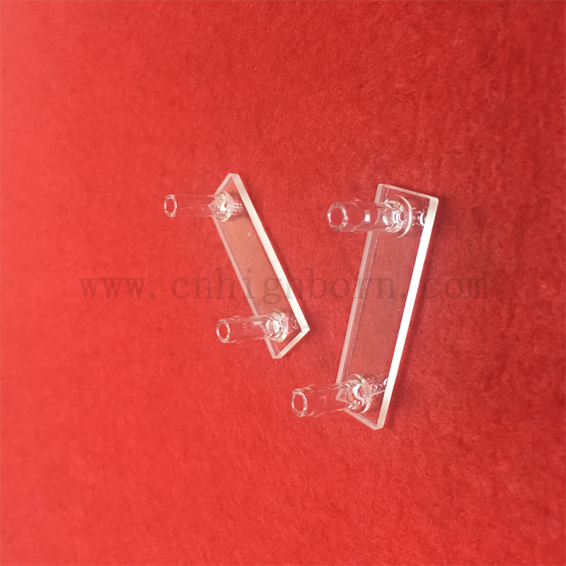 Laboratory Optical Instrument Quartz Cuvette Flow Cell Glas Cuvette ...