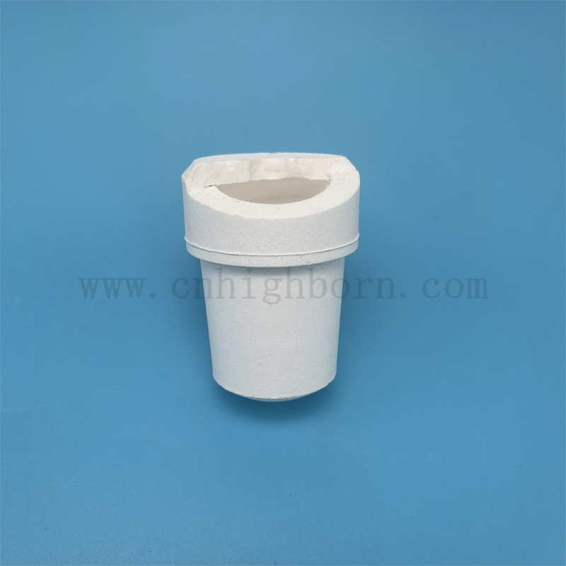 Refractory Fused Silica Quartz Ceramic Crucible for Melting Platinum ...