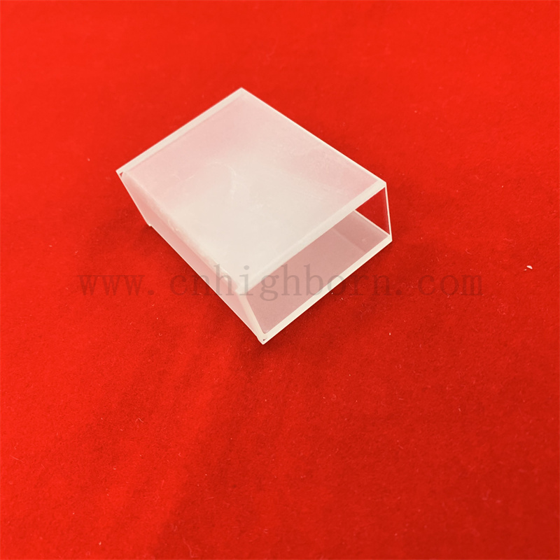 Laboratory Utensils Large Cell 28.4ml Transparent Glass Cuvettes High ...