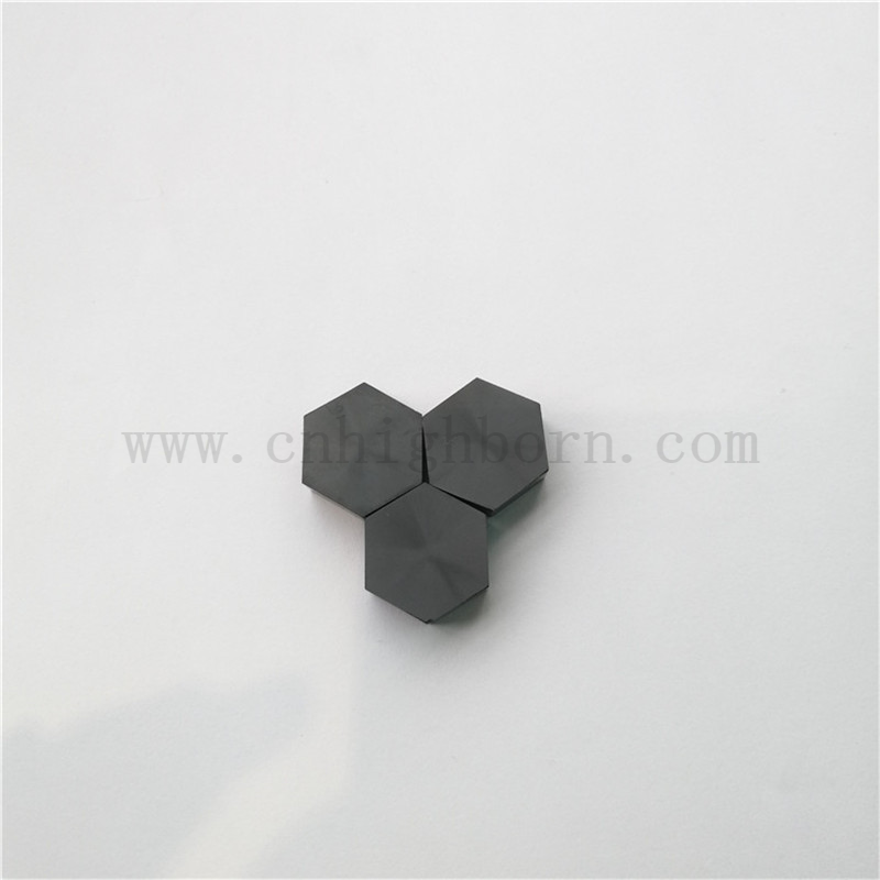 Sintered Silicon Carbide 30mm Hexagonal SIC Ceramic Tiles - Buy Silicon ...
