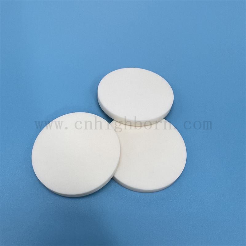 Customized Alumina Disc 99 Al2O3 Ceramic Smooth Surface Wafer - Buy ...